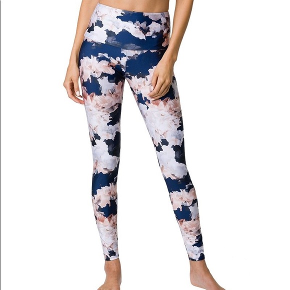 Onzie | Tops | Onzie Floral High Rise Legging | Poshmark